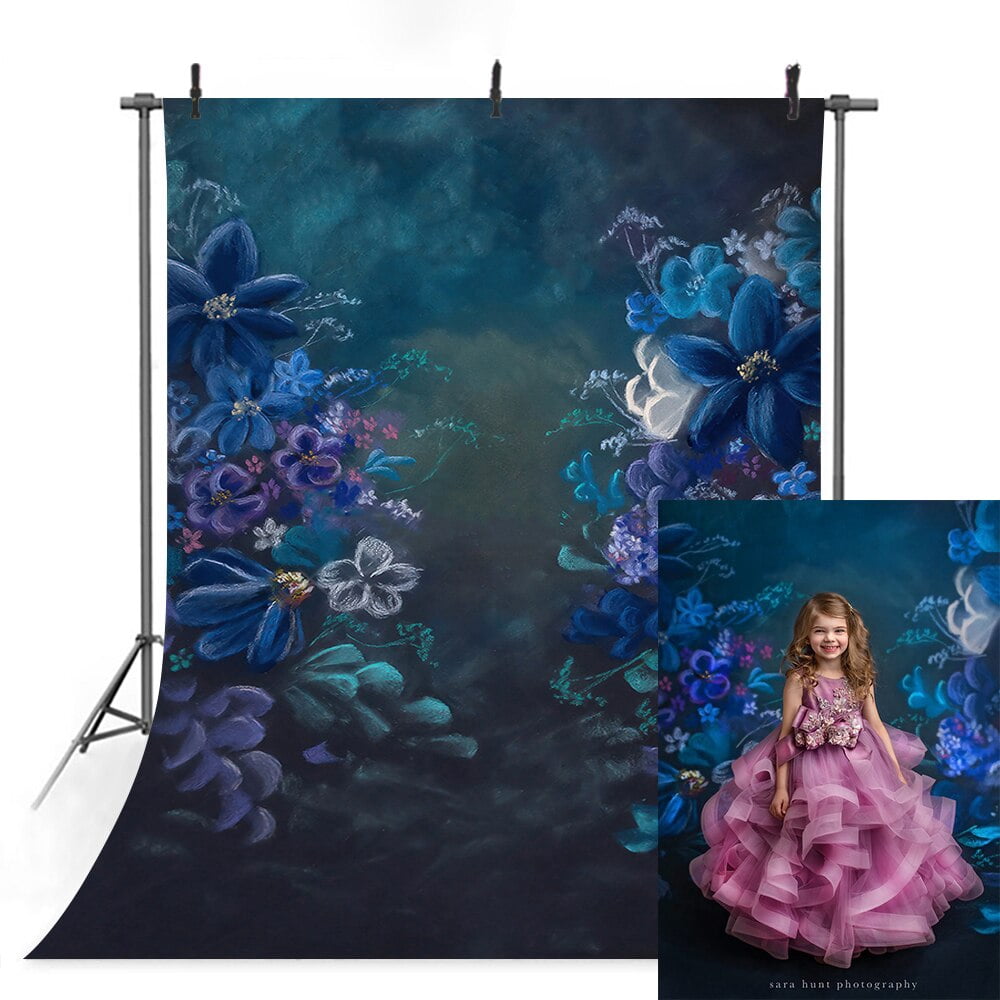 Abstract Art Flowers Photography Backdrops Maternity Portrait Painting ...