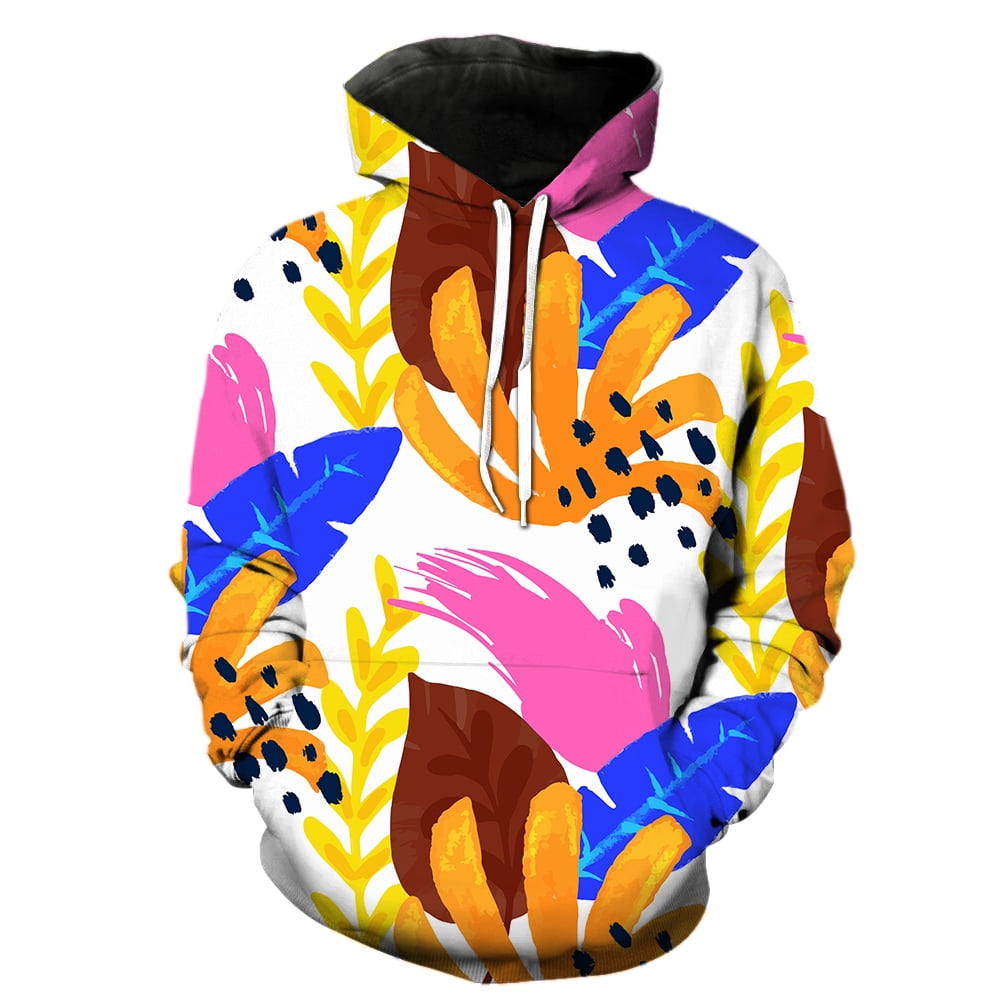 Abstract Art Graffiti Men's Hoodies 3D Printed Casual Hip Hop 2025 Hot ...