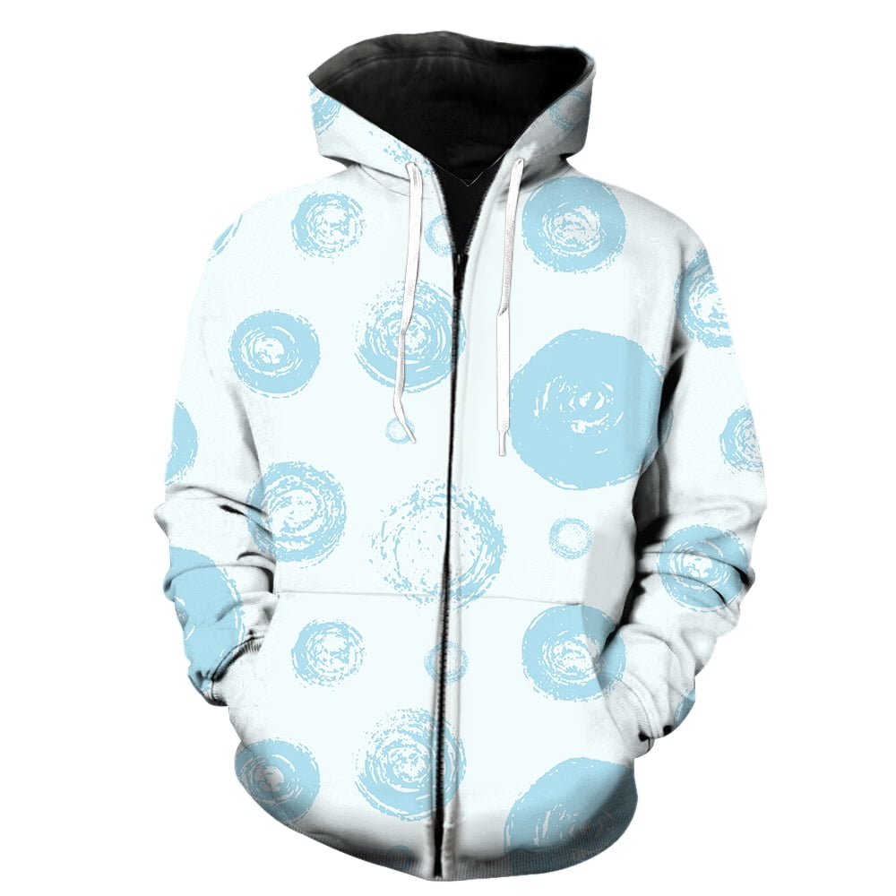 Abstract Art Graffiti Men's Zipper Hoodies Hip Hop Fashion Teens Long ...