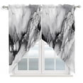 Abstract Art Marble Texture Swag Valances for Windows 45 inches Long ...