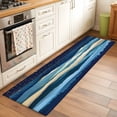 Abstract Art Night Sky Runner Rugs 2x6 ft Mountains Oil Painting ...
