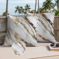 Abstract Art Outdoor Waterproof Throw Pillow Covers Set of 2, 16"x16 ...