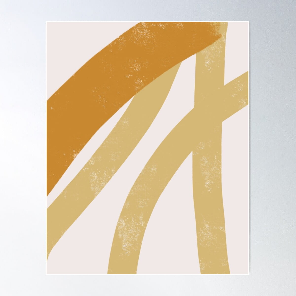 Abstract Art, Painted Textures Poster Wall Art, Modern Wall Decor For ...