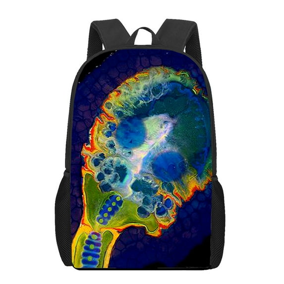 Abstract Art Painting 3D Print Bags for Teenage Casual Bookbags s ...