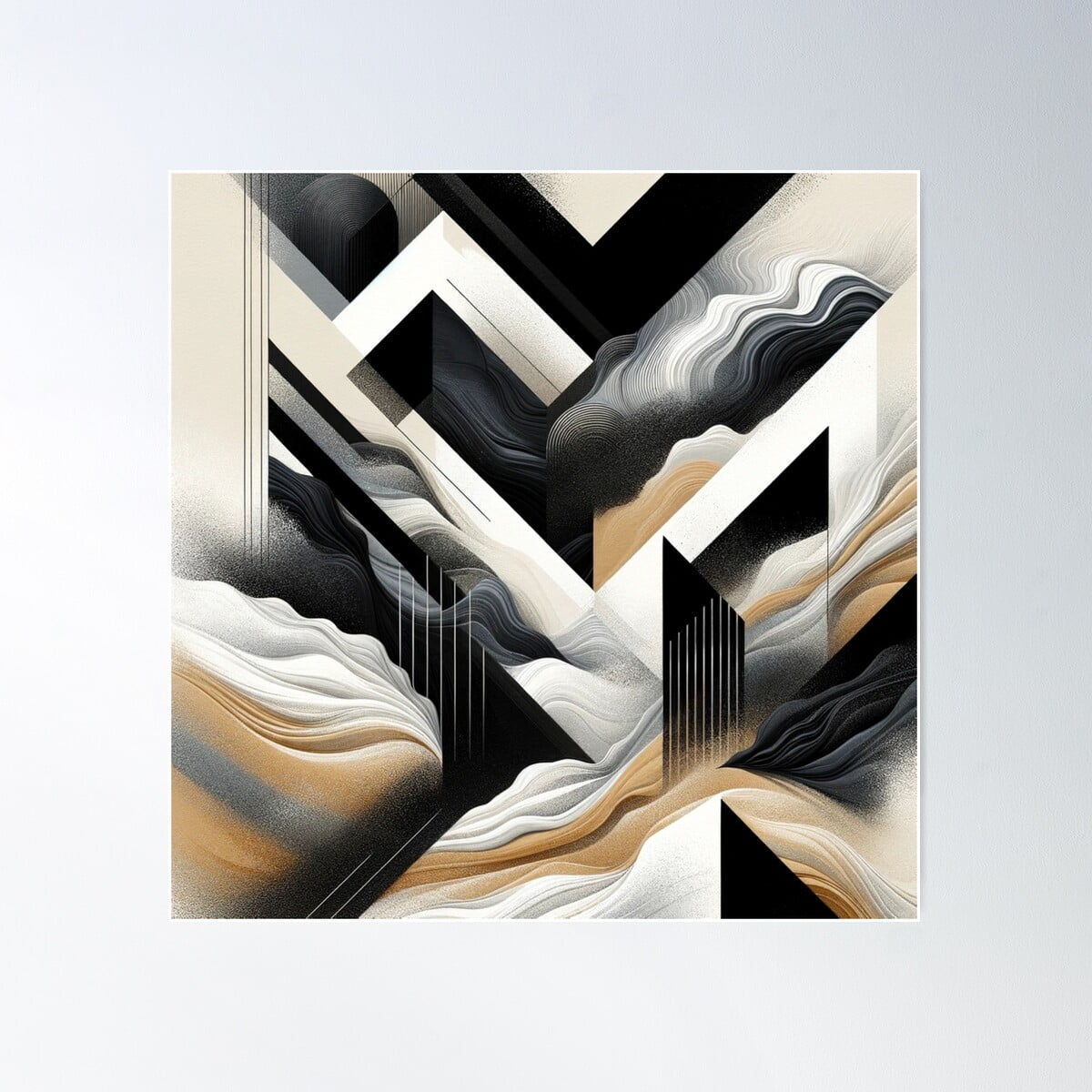 Abstract Art Poster Wall Art, Modern Wall Decor For Living Room Bedroom ...