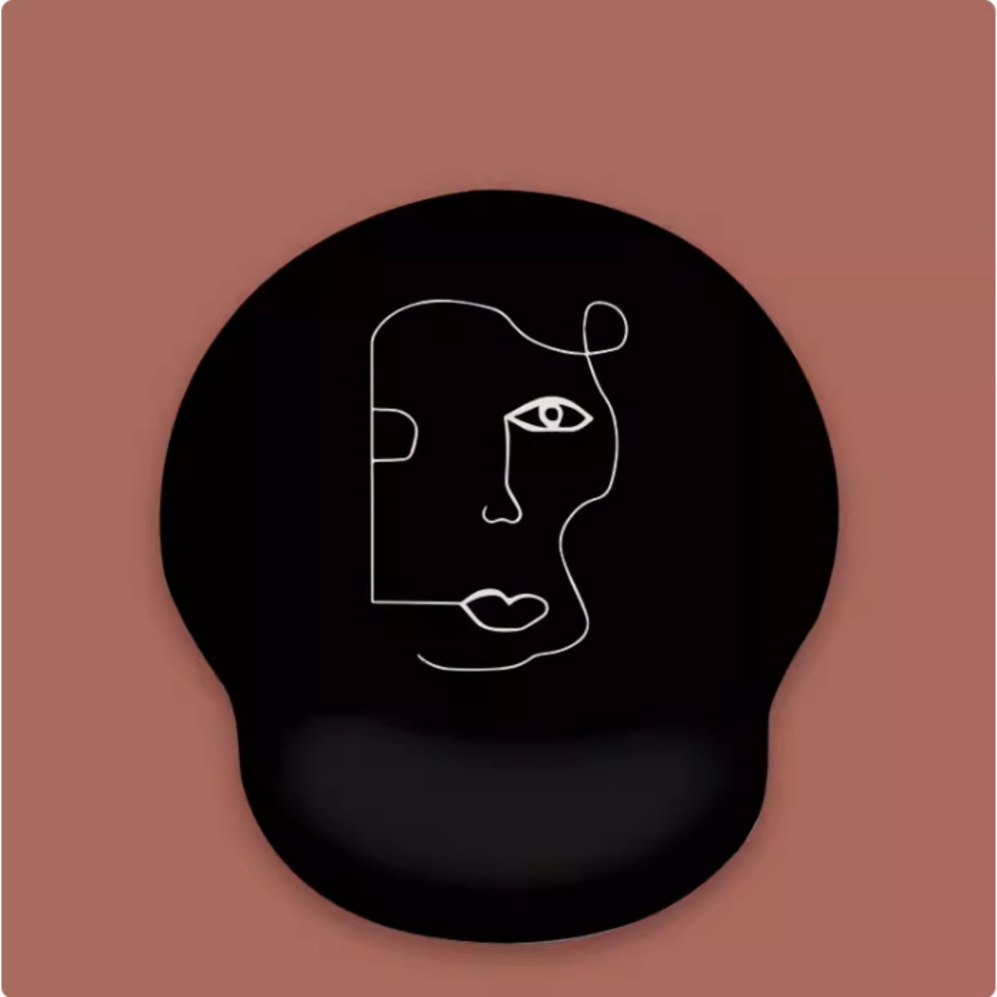 Abstract Art Silicone Mouse Pad Wrist Wrist Mouse Pad Hand Holder Game ...