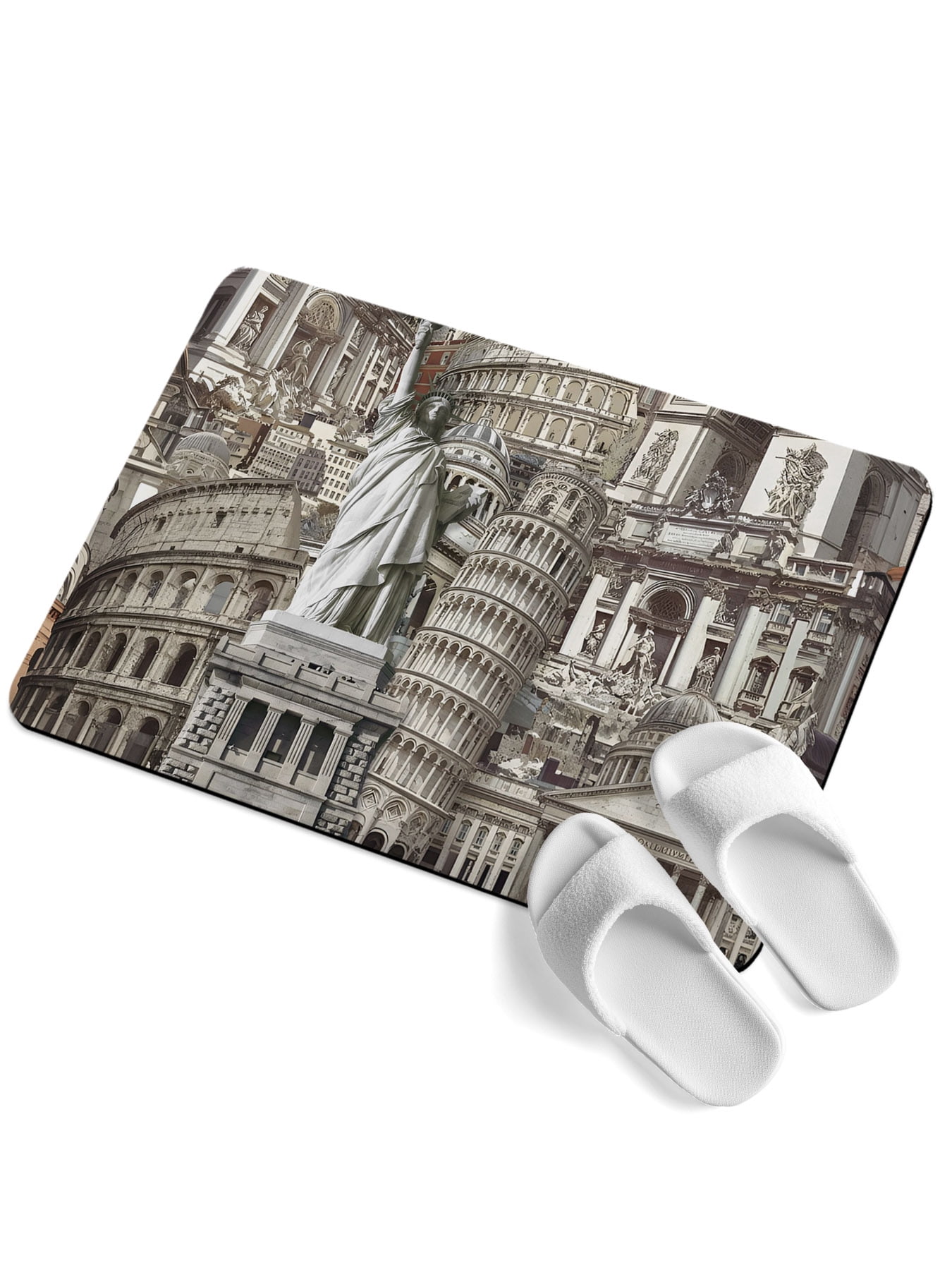 Abstract Art Soft Diatomaceous Earth Mat, Classical World-famous ...