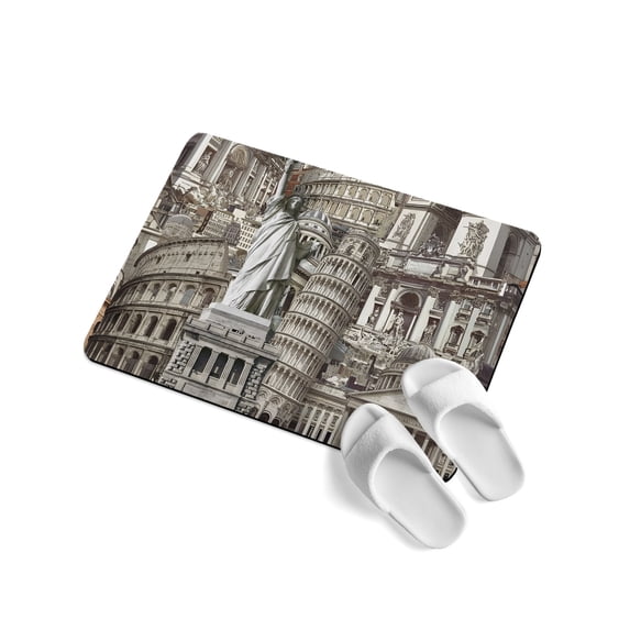 Abstract Art Soft Diatomaceous Earth Mat, Classical World-famous ...