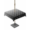 Abstract Art Square Outdoor Tablecloth with Umbrella Hole Classic Black ...