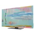Abstract Art TV Cover for 43 Inch Screen,Stretch Fabric Dustproof TV ...