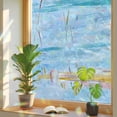 Abstract Art Window Privacy Film Rainbow Static Cling Stain Glass ...