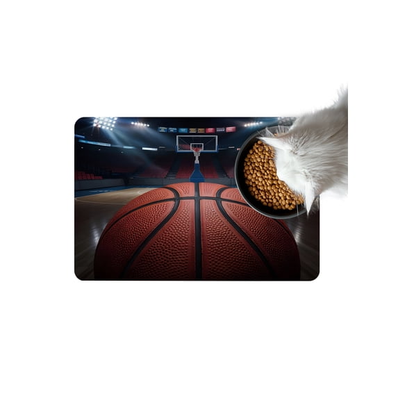 Abstract Basketball Doormat Non Slip Diatomaceous Earth Door Mat ...