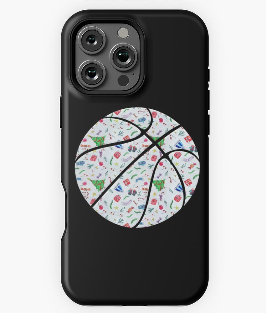 Abstract Basketball Motivational Sports Phone Case for iPhone 16 15 14 ...