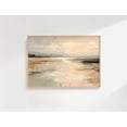 Abstract Beach Coastal Decor Large Neutral Art Version Four, Unframed ...