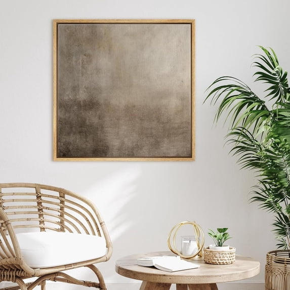 Abstract Beige Brown Neutral Minimalist Poster, Unframed Size 24x36 ...