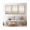 Abstract Beige Neutral Minimal Wall Poster Set 3 Unframed Paper Print ...