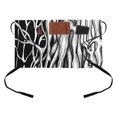 Abstract Black Line Kitchen Restaurant Half Waist Apron, Tree Trunk ...