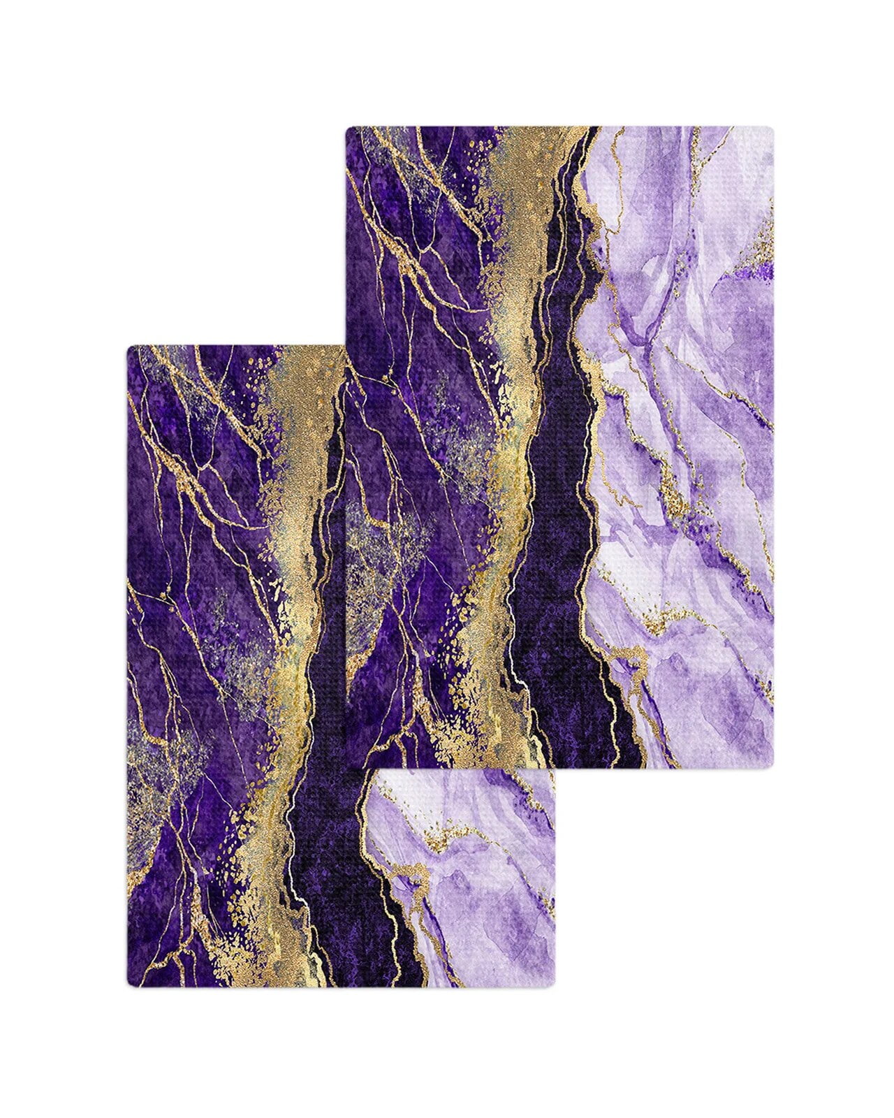 Abstract Black White Marble 40*60cm Tea Towels Absorption Walf Checks ...