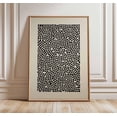 Abstract Black and White Geometric Pattern Modern Minimalist Decor ...