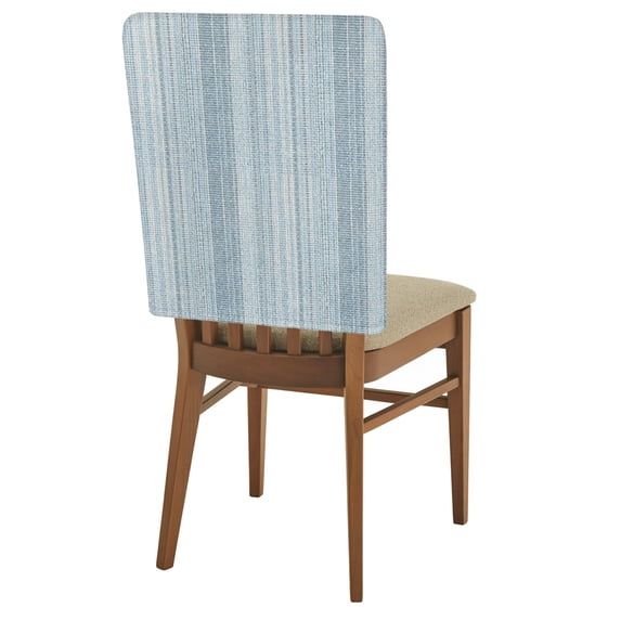 Abstract Blue Chair Back Covers Set of 4 Rustic Farmhouse Minimalist ...
