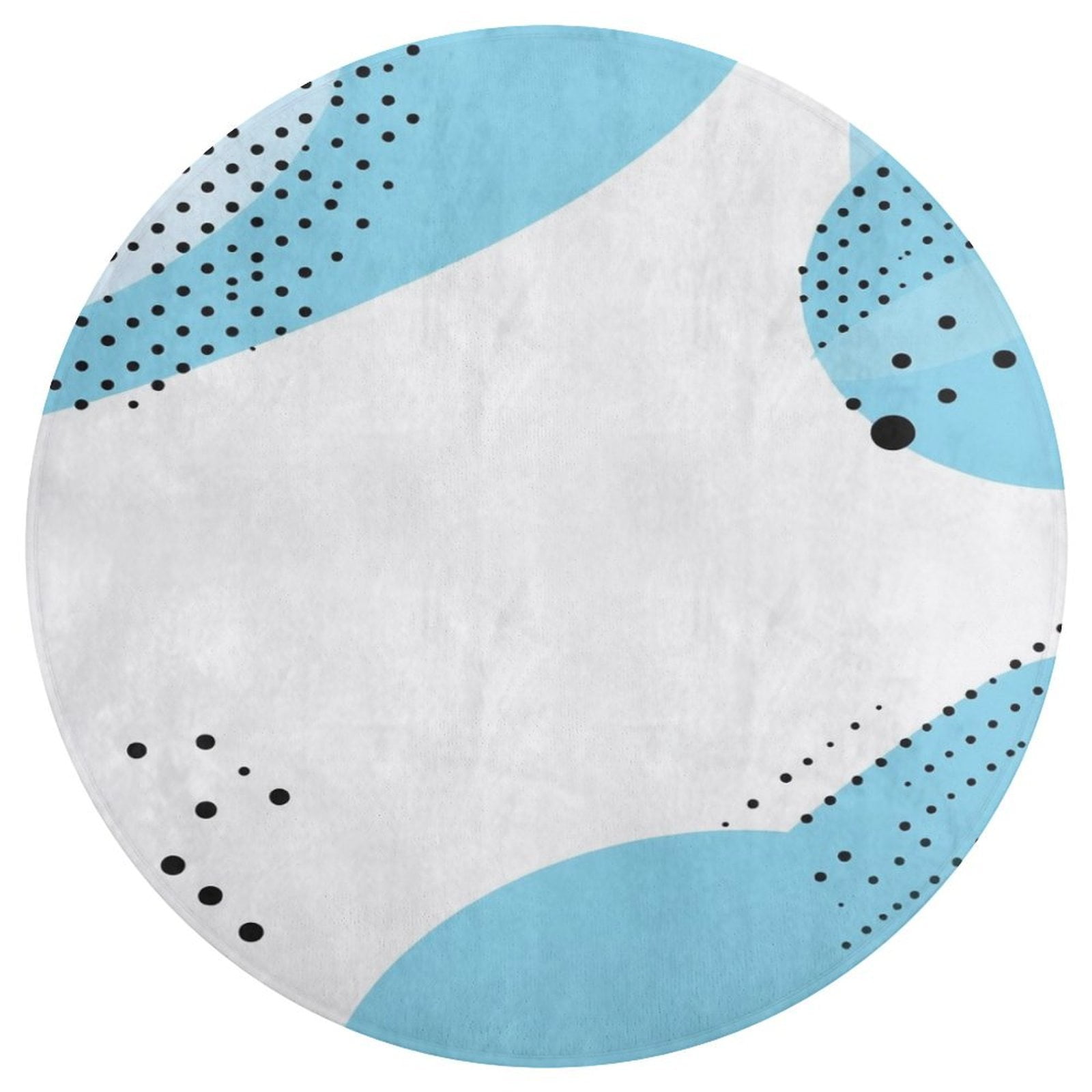 Abstract Blue Design Round Carpet Rugs And Carpets for Home Living Room ...