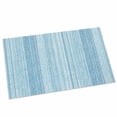 Abstract Blue Door Mat 16x24 Inch Rustic Farmhouse Minimalist Blue ...