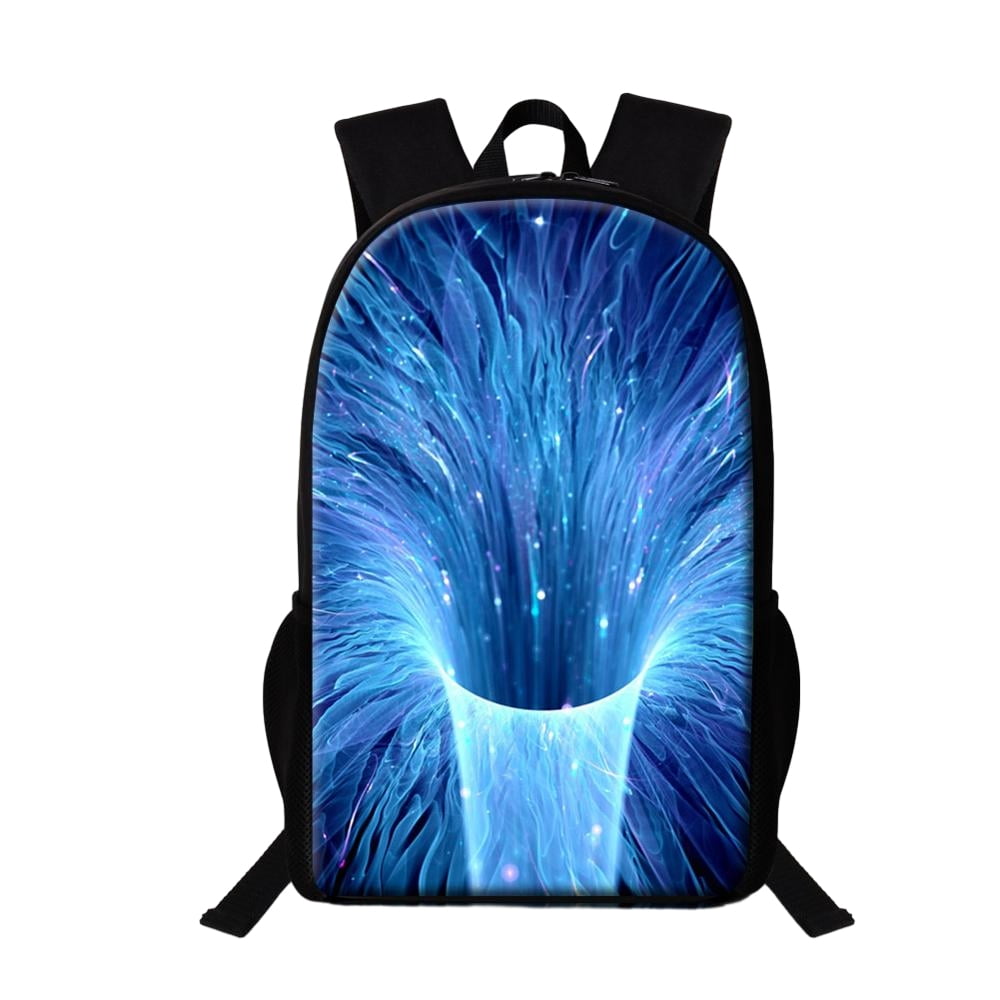 Abstract Blue Series Backpack Starlight Bags for Teenagers Women Men ...