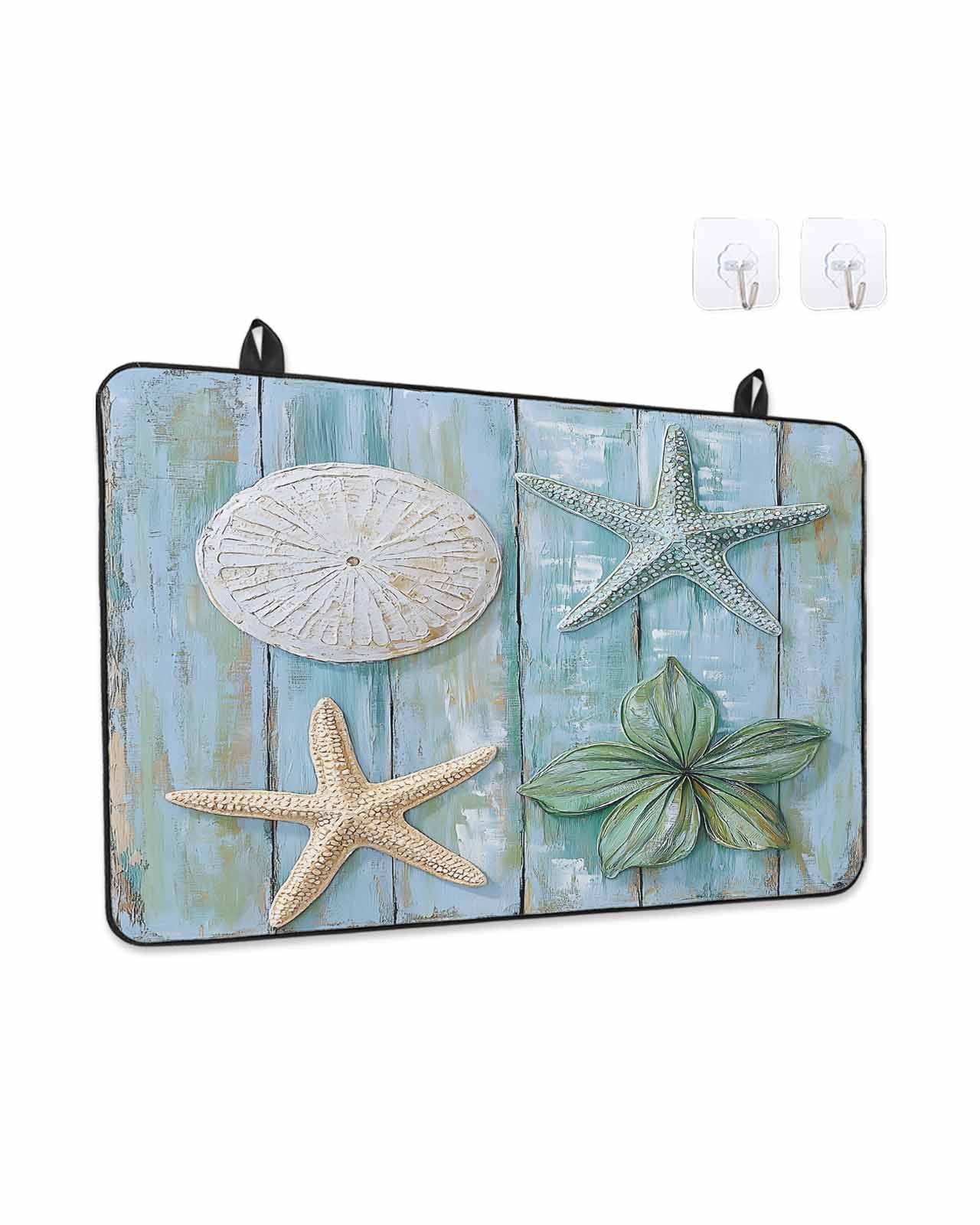 Abstract Blue Stove Top Covers for Electric Stove, 36'x21'' Tree Branch ...