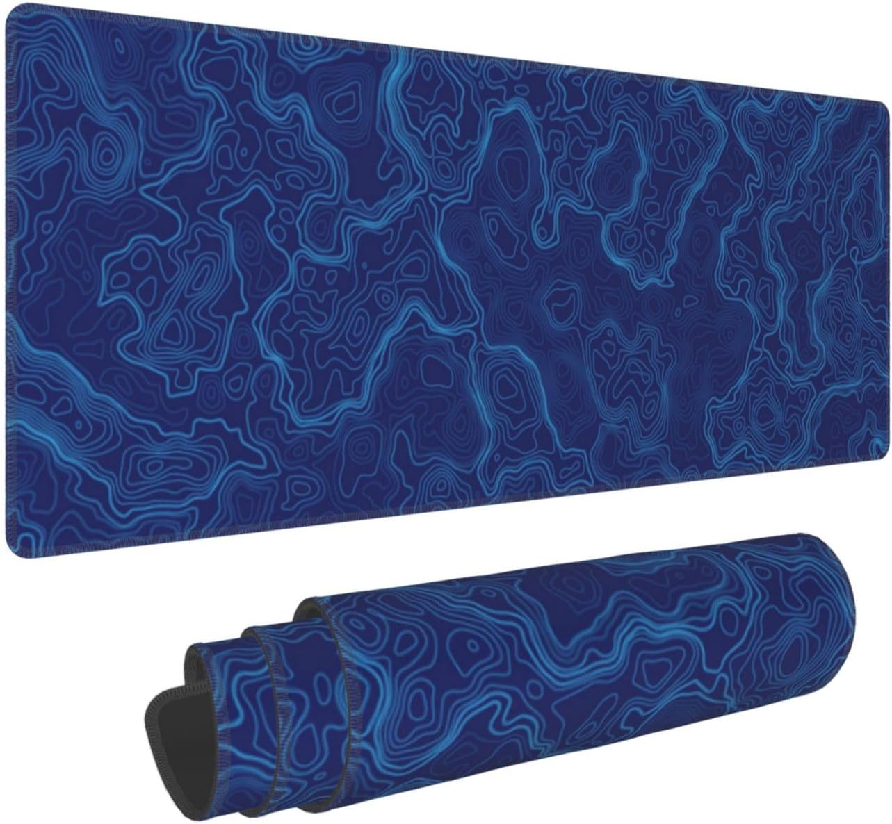 Abstract Blue Topographic Contour Map Topography Geography Geographical ...