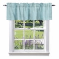 Abstract Blue Valances for Windows, Rustic Farmhouse Minimalist Blue ...