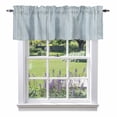 Abstract Blue Valances for Windows Rustic Farmhouse Minimalist Light ...