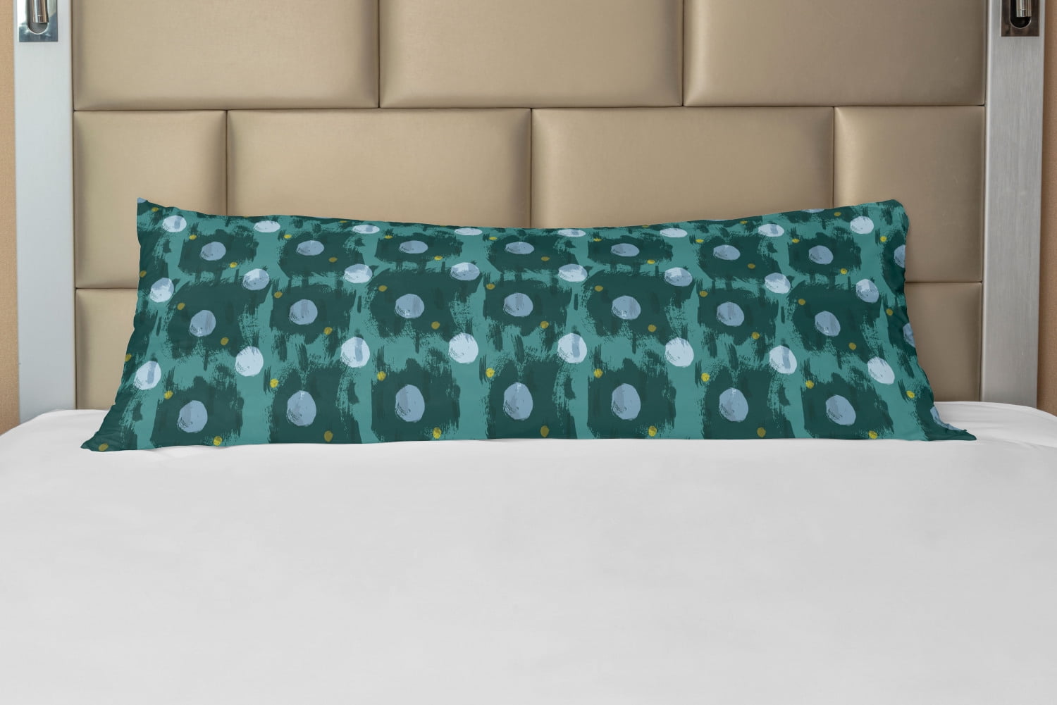 Abstract Body Pillow Case Cover with Zipper, Colorful Pattern with ...