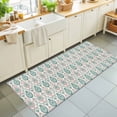 Abstract Bohemian Flowers Rectangle Rug 2'x6' Classic Boho Ethnic Totem ...