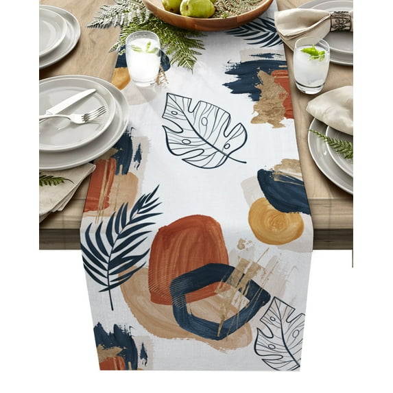 Abstract Bohemian Medieval Geometric Table Runner Home Wedding Table ...