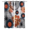 Abstract Boho Blackout Curtains for Bedroom/Living Room, Thermal ...
