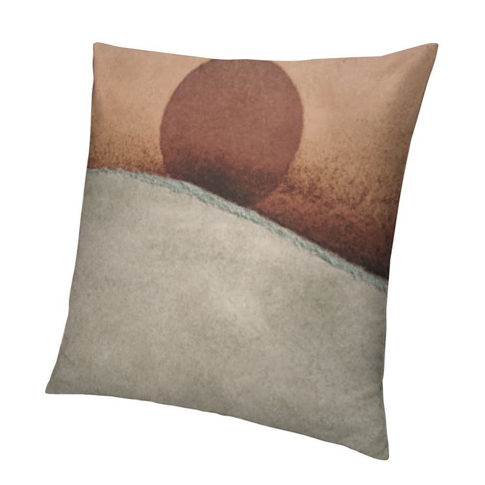 Abstract Boho Bohemian Sunset Sunrise Sun and Moon Landscape Throw ...