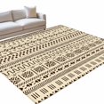 Abstract Boho Washable Rug 2.7x5 Area Rug for Living Room Bedroom Non ...