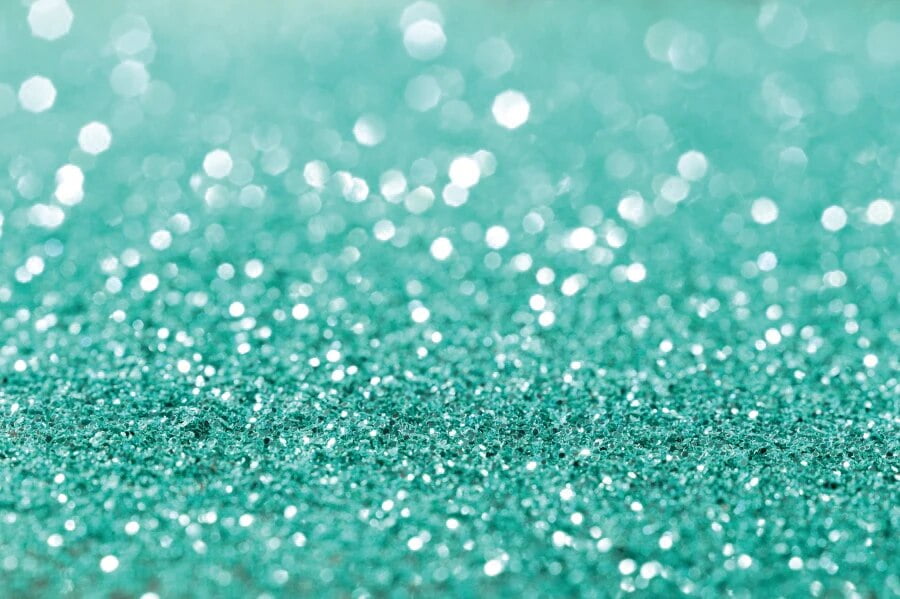 Abstract Bokeh Glitter Backdrop Sparkling Light Cyan Sequin Wedding Kids Girl Portrait ...