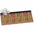 Abstract Botanical Hallway Runner Rug 2x6 Washable Non Slip Kitchen ...