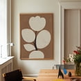 Abstract Botanical Modern Neutral Plant Minimalist Flower Scandinavian ...