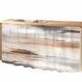 Abstract Brown Cabinet Curtains Gradient Modern Street Art Watercolor ...