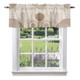 Abstract Brown Valances for Windows Boho Botanical Rustic Branch ...