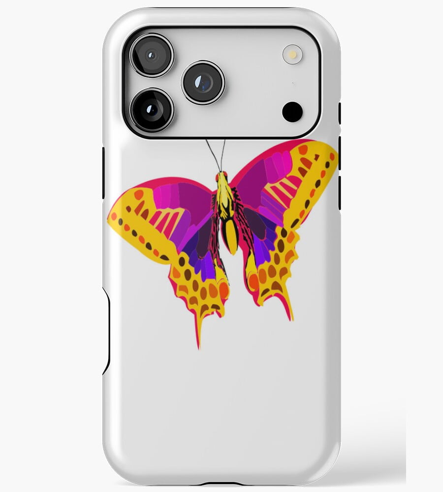 Abstract Butterfly, Colorful Geometric Insect Design H4611 Phone Case ...