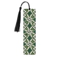 Abstract Celtic Knots Green Aluminum Metal Bookmark with Tassel ...