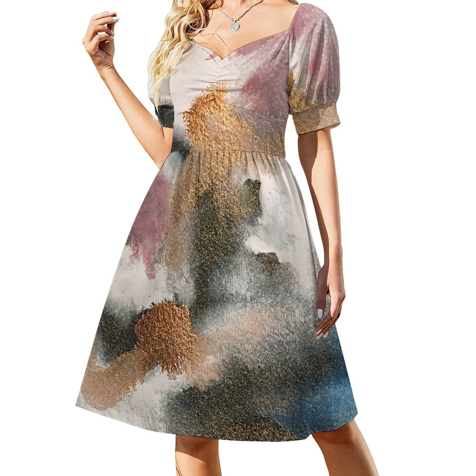 Abstract Chaos Sleeveless Dress Woman's evening dress Dresses for ...