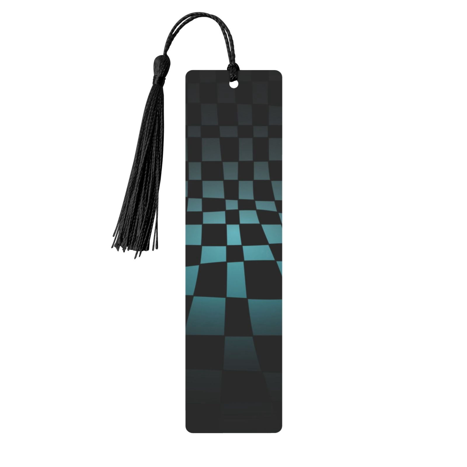Abstract Chess Room Aluminum Metal Bookmark with Tassel, Decorative ...