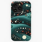 Abstract Christmas Eve Festive Pattern Art iPhone Case 17 through 11 ...