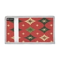 Abstract Christmas Patterns Classic Colors Trifold Wallets Card Holders ...