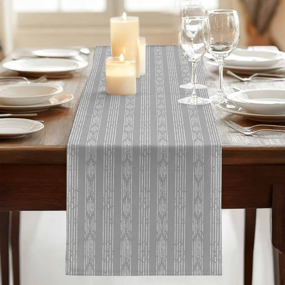 Abstract Classic Striped Table Runner Dresser Scarf,Kitchen Dining ...