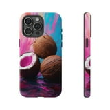 Abstract Coconut Art Tropical Palm Graphic Summer Design Phone Case ...